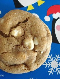 Gingerbread White Chocolate Chip Softies - Dessert Now, Dinner Later!
