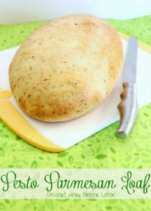 Pesto Parmesan Loaf | Dessert Now Dinner Later