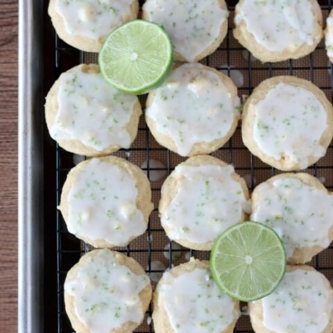 Key Lime Cookies | Dessert Now Dinner Later