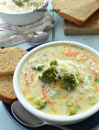 Broccoli Cheese Chowder | Dessert Now Dinner Later