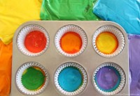 Rainbow Cupcakes + Video | Dessert Now Dinner Later