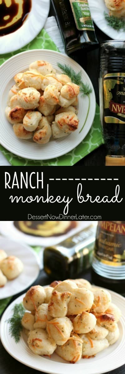 Ranch Monkey Bread | Dessert Now Dinner Later