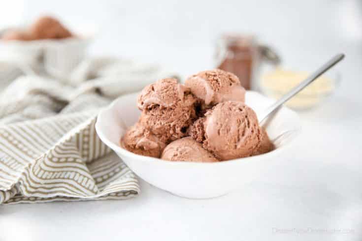 Chocolate Malt Ice Cream Recipe | Dessert Now Dinner Later