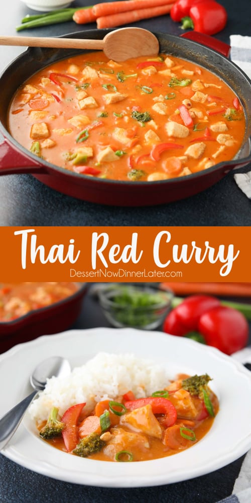Thai Red Curry Recipe | Dessert Now Dinner Later