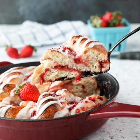 Strawberry Swirl Bread | Dessert Now Dinner Later