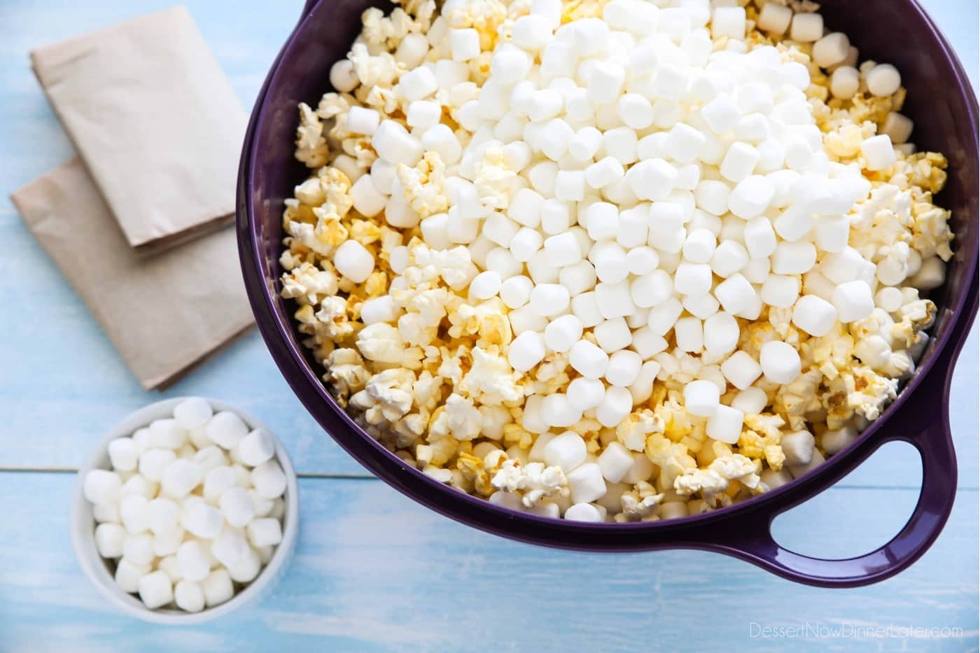 Soft and Gooey Marshmallow Popcorn – Dessert Now, Dinner Later!