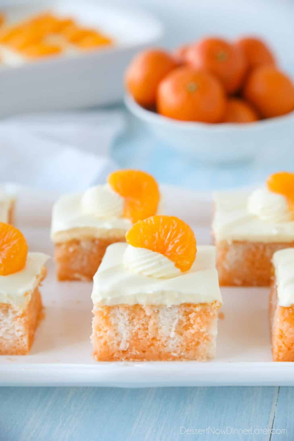 Orange Creamsicle Cake + Video | Dessert Now Dinner Later
