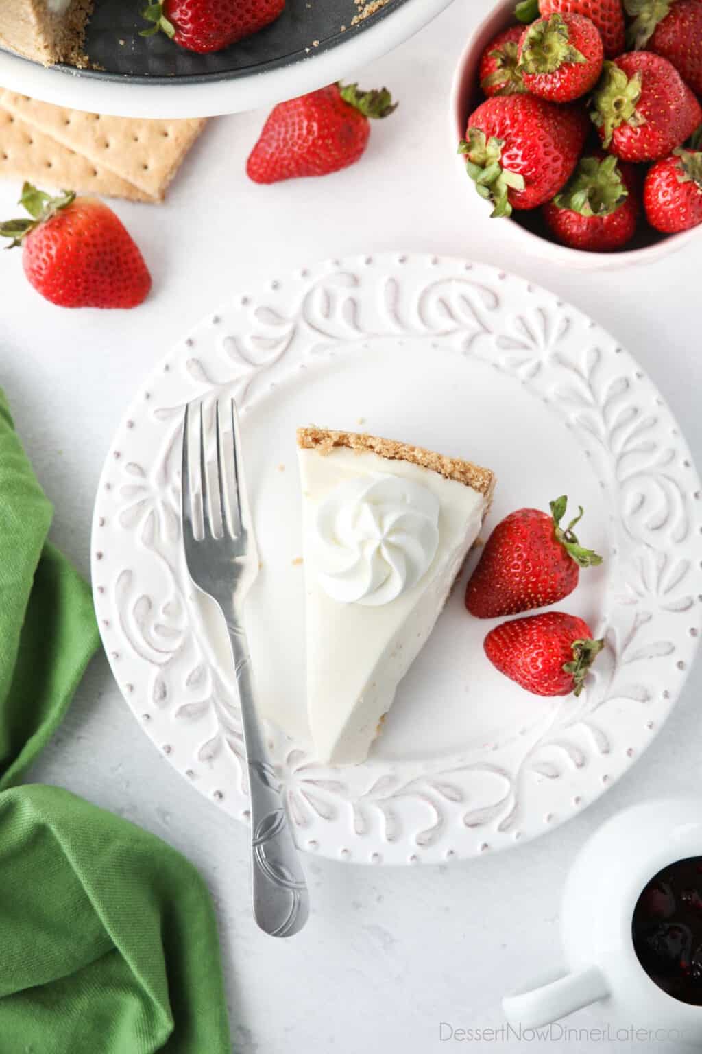 No Bake Cheesecake | Dessert Now Dinner Later