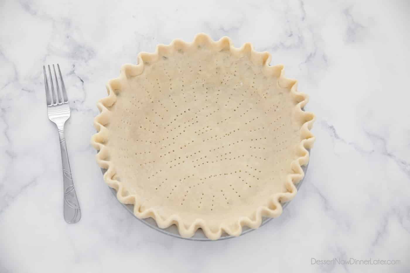 How To Blind Bake Pie Crust | Dessert Now Dinner Later