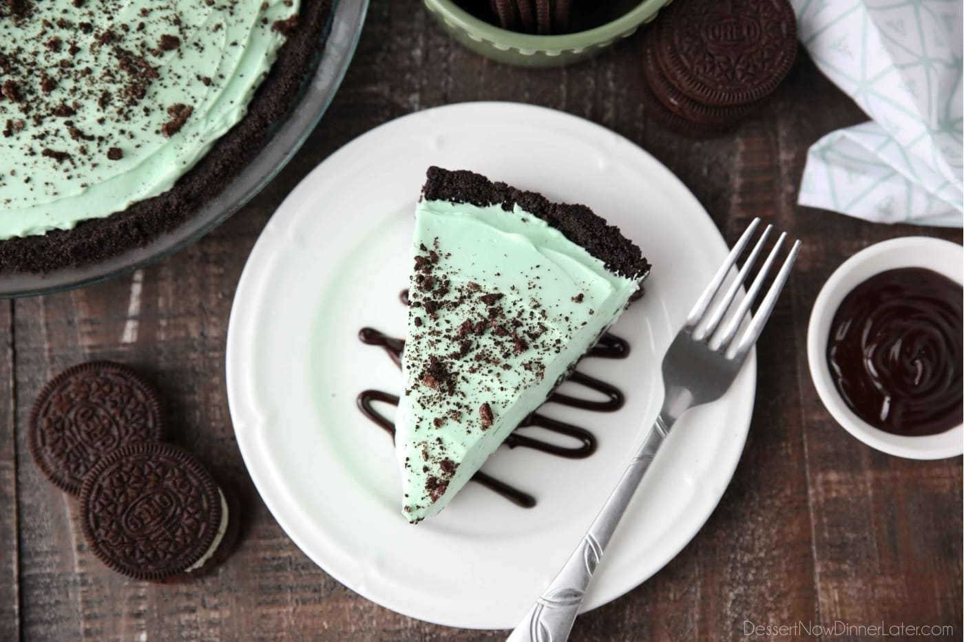 Grasshopper Pie Recipe + Video | Dessert Now Dinner Later