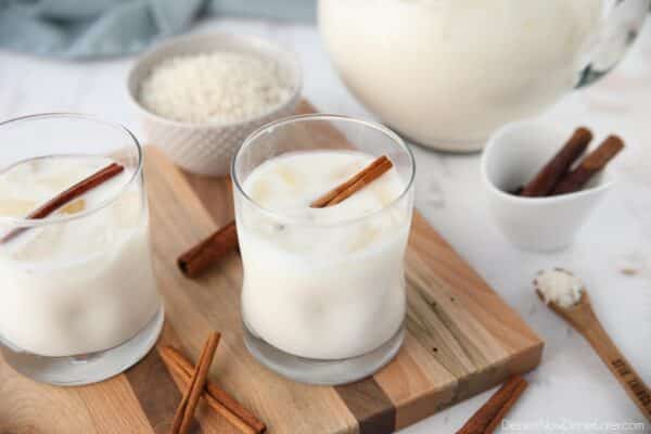 Easy Horchata Recipe + Video | Dessert Now Dinner Later