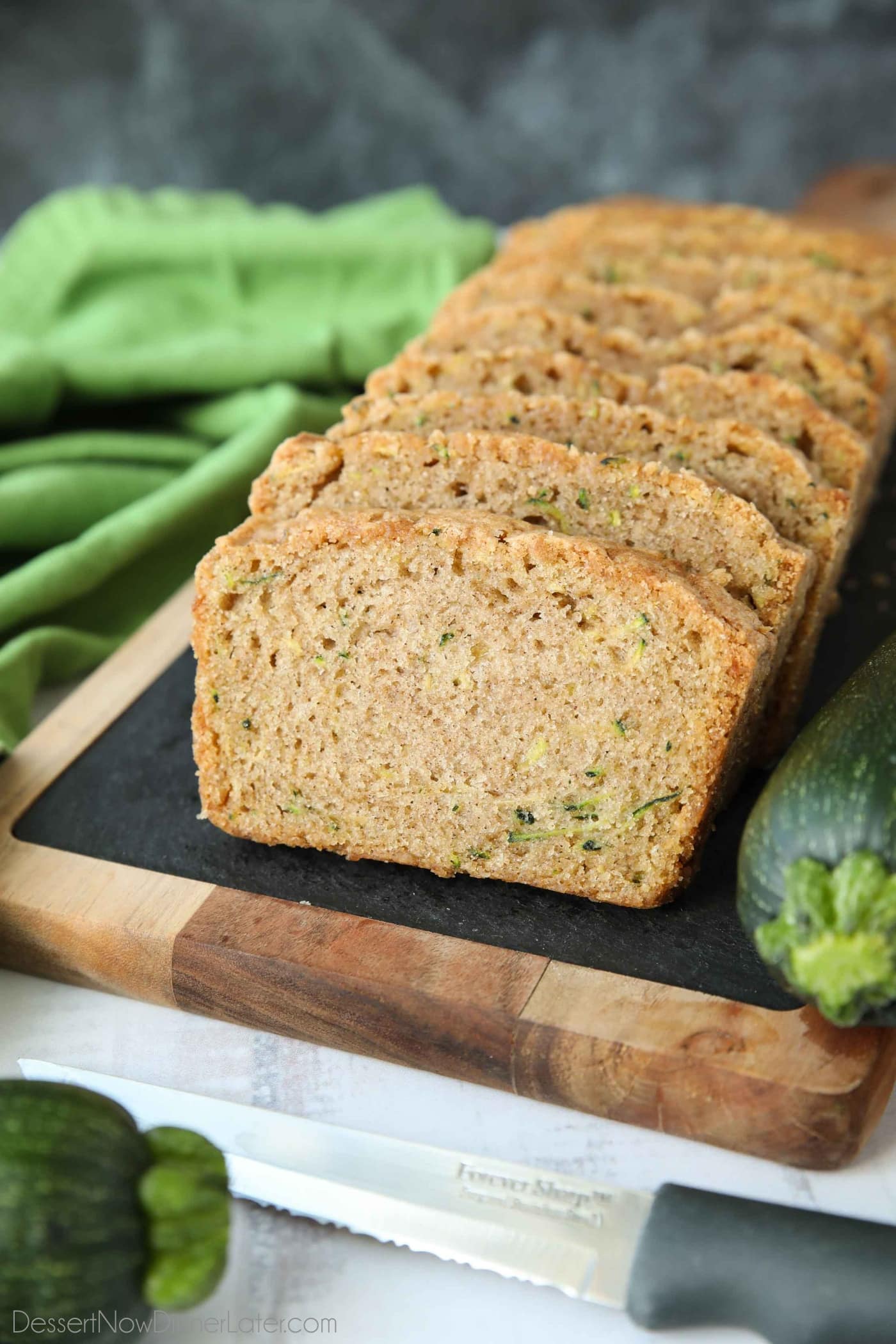 Easy Zucchini Bread Recipe | Dessert Now Dinner Later