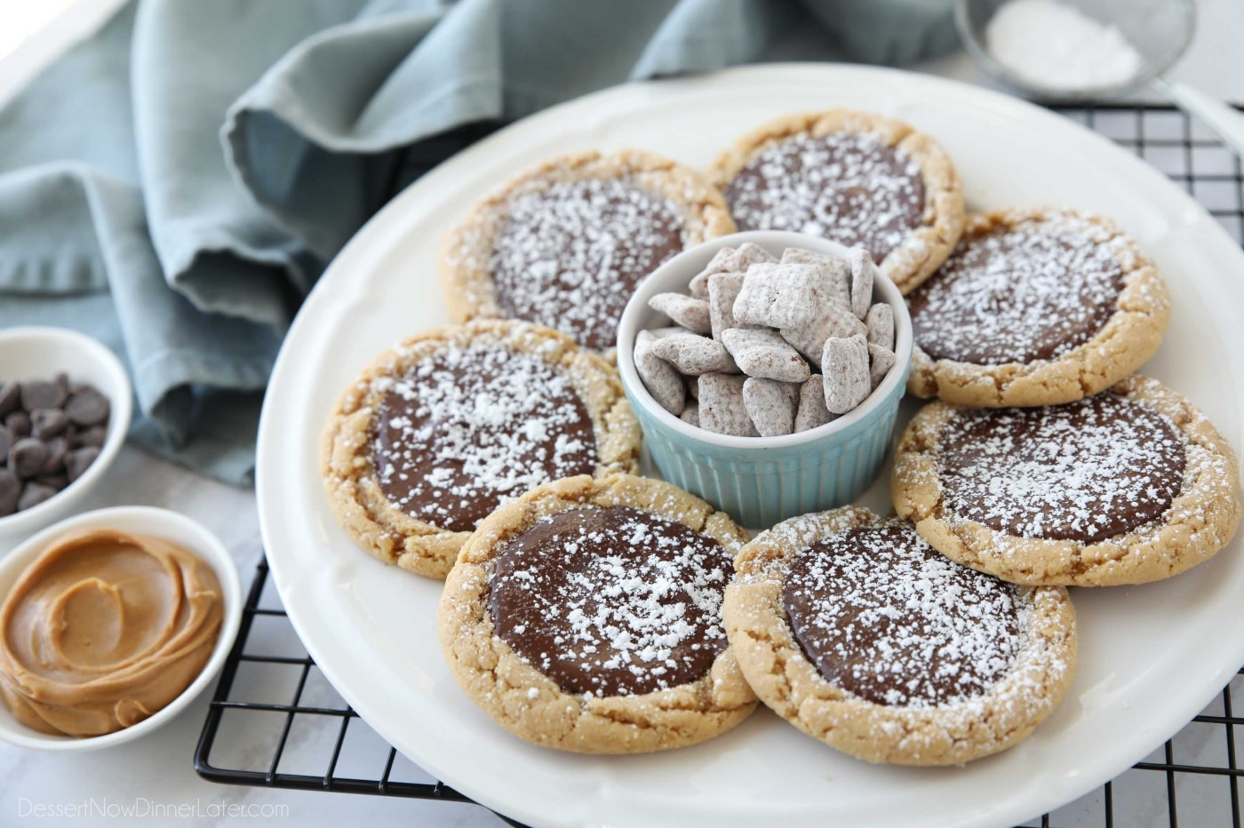 Muddy Buddy Cookies | Dessert Now Dinner Later