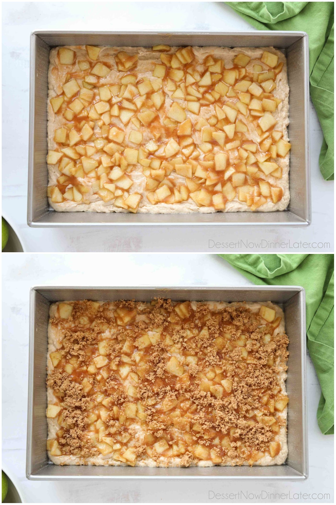 Apple Fritter Cake | Dessert Now Dinner Later