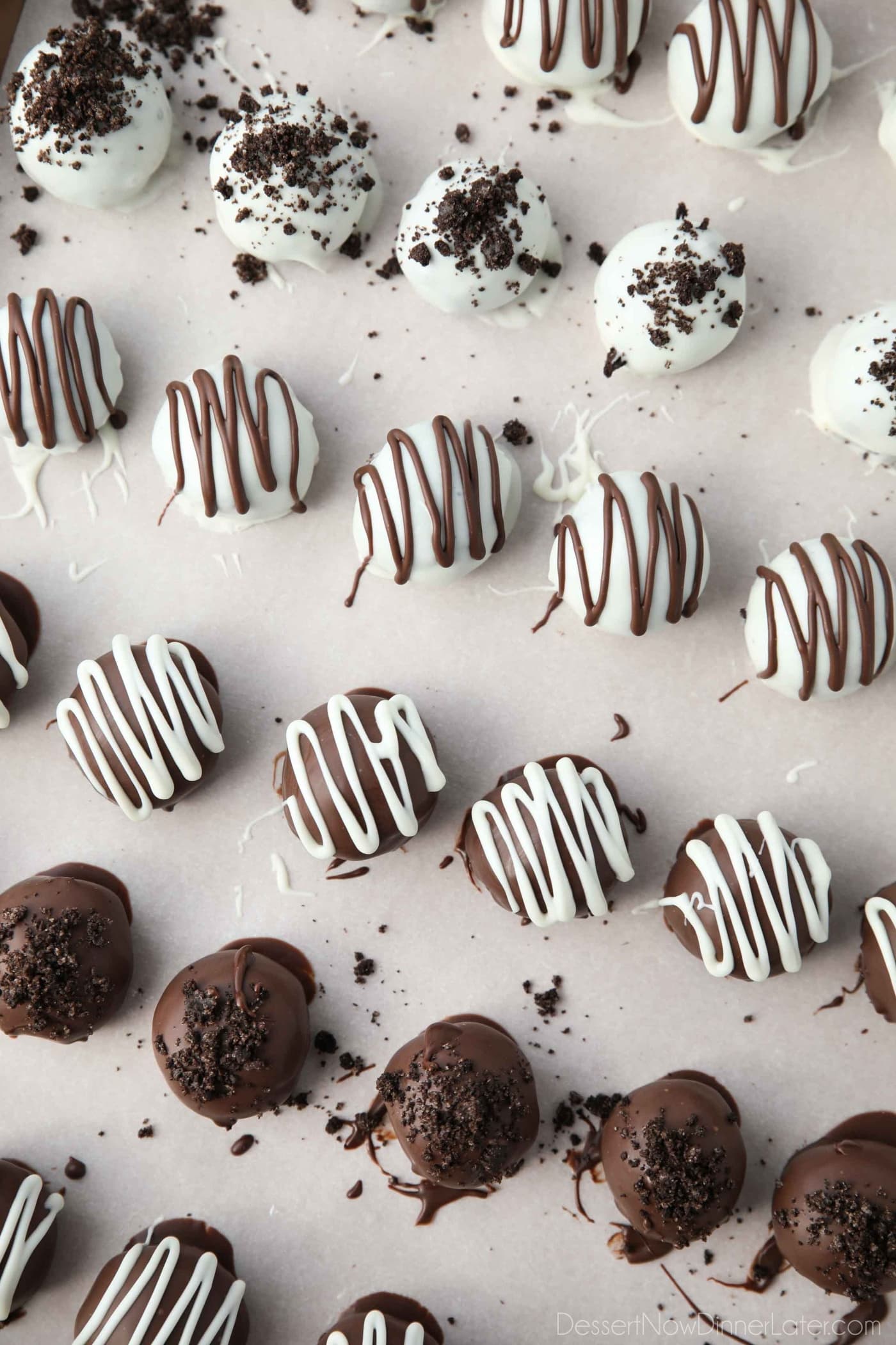 Oreo Balls Recipe (aka Oreo Truffles) | Dessert Now Dinner Later