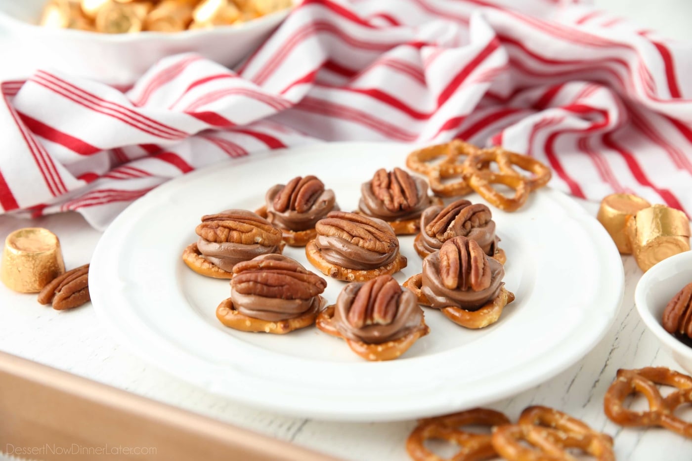 Rolo Pretzel Turtles | Dessert Now Dinner Later