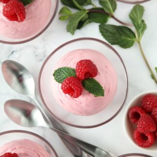 Raspberry Mousse | Dessert Now Dinner Later