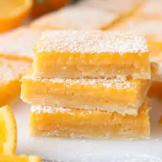 Orange Bars (like lemon bars) | Dessert Now Dinner Later