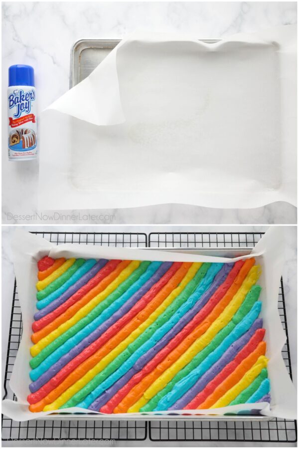 Rainbow Cake Roll | Dessert Now Dinner Later