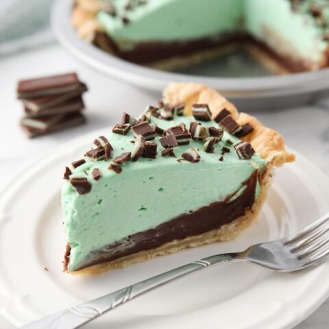 Chocolate Mint Pie | Dessert Now Dinner Later