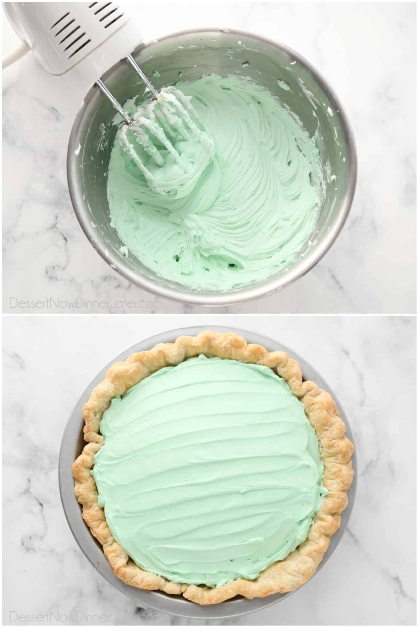 Chocolate Mint Pie | Dessert Now Dinner Later