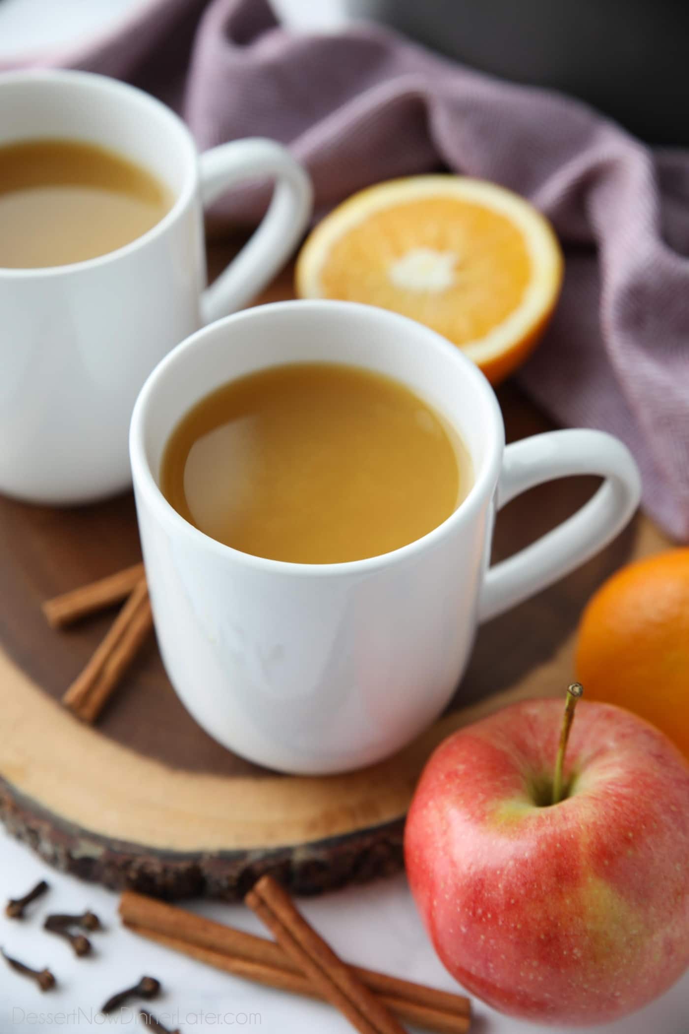 Wassail Recipe (Mulled Apple Cider) | Dessert Now Dinner Later