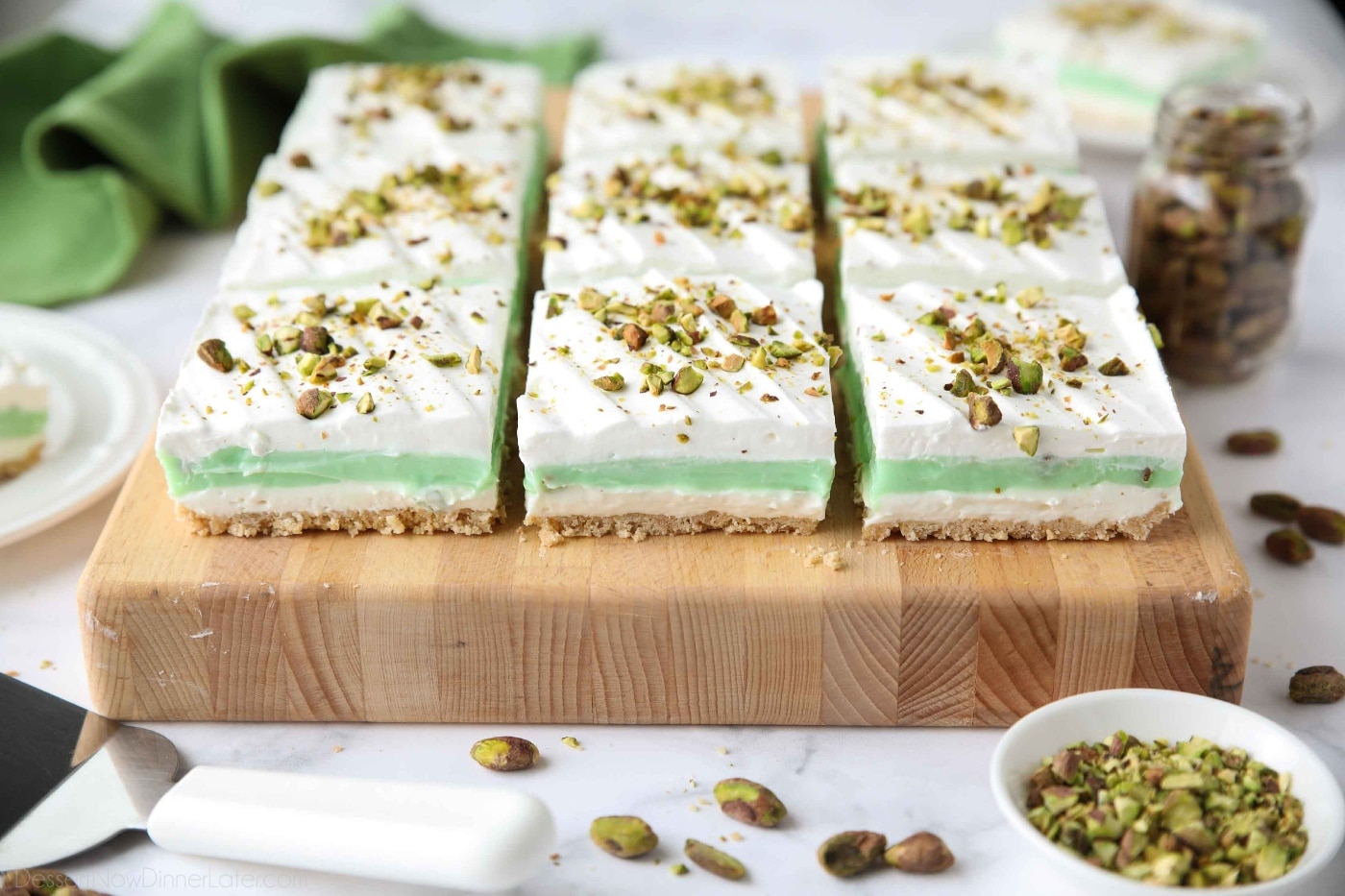 Pistachio Dessert (No Cool Whip!) | Dessert Now Dinner Later