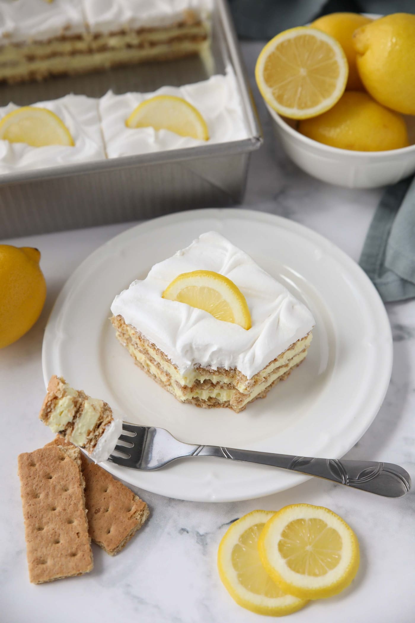 Lemon Icebox Cake | Dessert Now Dinner Later